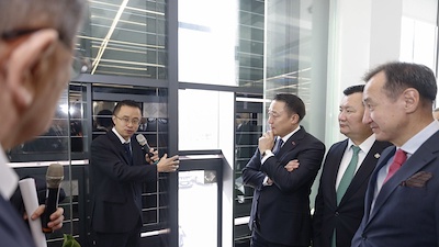 Chairman of the State Great Hural D. Amarbayasgalan visits the "Energy ...