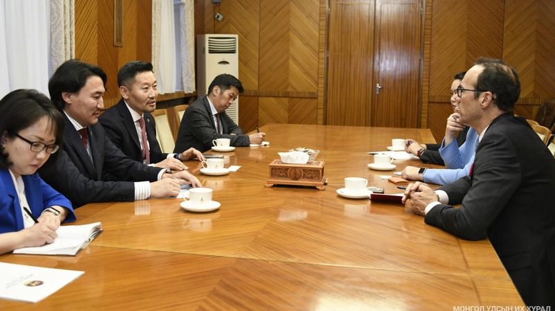 Members of the State Great Hural met with Weldon Epp, Assistant Deputy ...