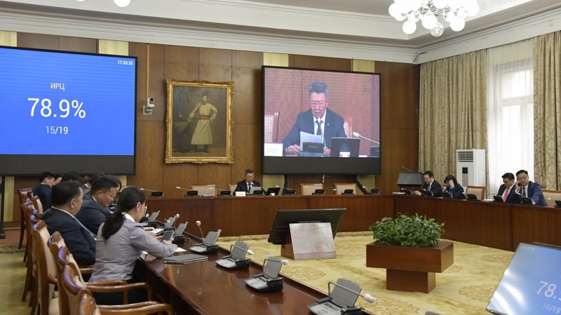ТББХ Монгол Улсын Үндсэн хуульд оруулах өөрчлөлтийн төслийг хоёр