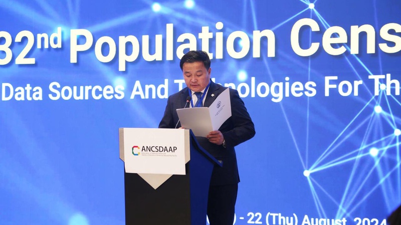 ЭЗБХ ны дарга Р Сэддорж “Хүн амын тооллогын олон улсын 32 дугаар бага хурал” ын нээлтэд оролцлоо