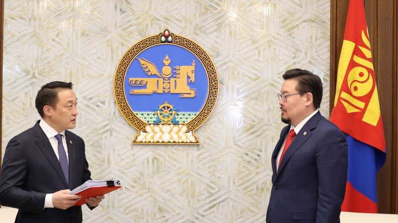The draft amendment to the Constitution of Mongolia was submitted to ...